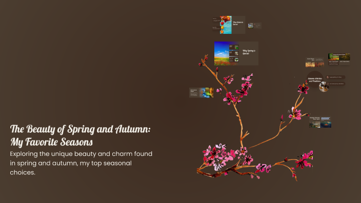 The Beauty of Spring and Autumn: My Favorite Seasons by Пётр Дудник on ...