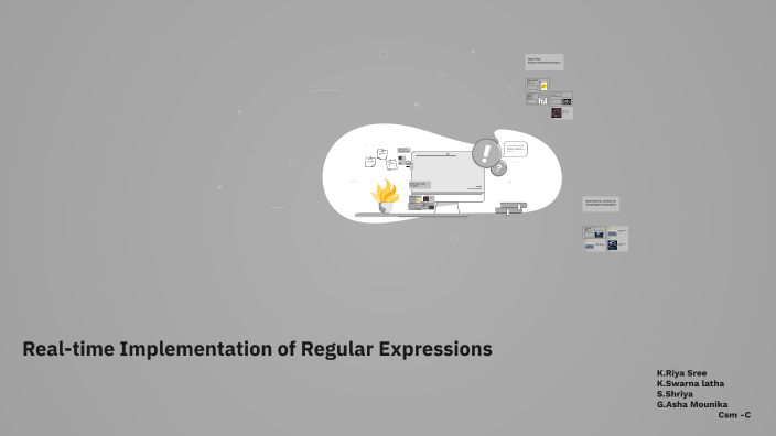 Real-Time Implementation of Regular Expressions in Python by Riya K on Prezi