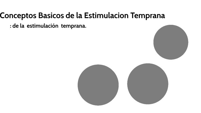 Conceptos Básicos De Estimulación Temprana by Zuleika Gallardo on Prezi