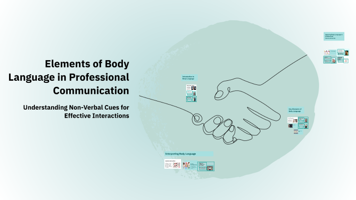 Elements of Body Language in Professional Communication by Nrln Hemidli ...