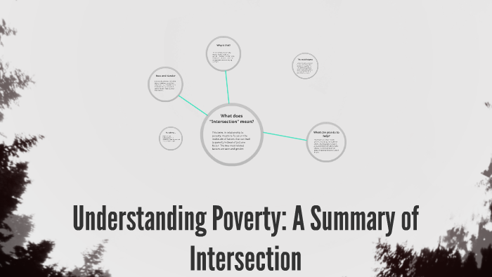 Understanding Poverty: A Summary of Intersection by Kelsie Merritt on Prezi