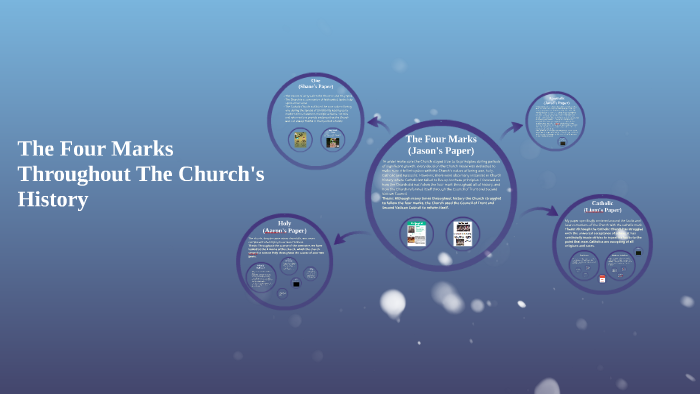 The Four Marks Throughout Church History by on Prezi