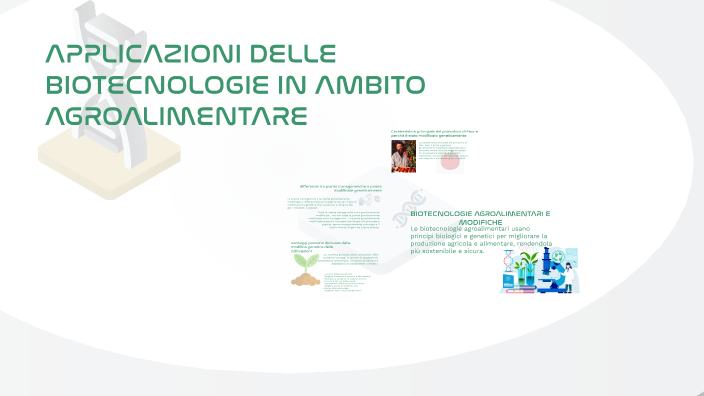 Applicazioni Delle Biotecnologie In Ambito Agroalimentare By Iman El