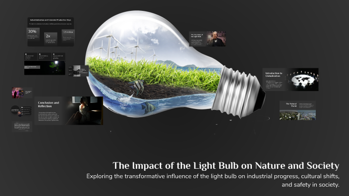 The Impact of the Light Bulb on Nature and Society by Stephen Ramdeen ...
