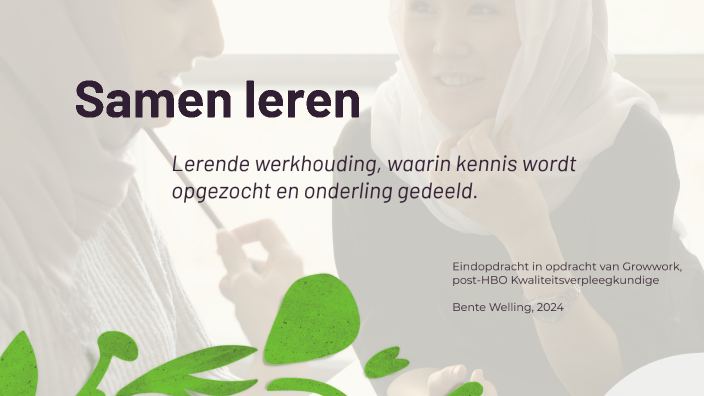 Samen Leren by Bente Welling on Prezi