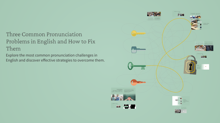 Three Common Pronunciation Problems in English and How to Fix Them by ...