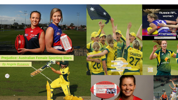 Prejudice: Australian Female Sporting Stars by Angela Rus on Prezi