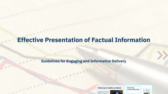 Effective Presentation of Factual Information by Maftuna Saitmurodova ...