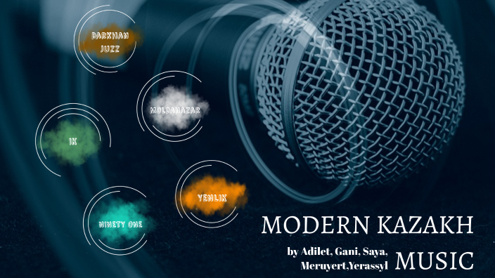 Kazakh Modern Music by Adilet Kosbayev on Prezi