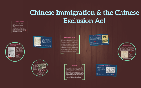 Chinese Immigration & the Chinese Exclusion Act by Julie Zhang on Prezi