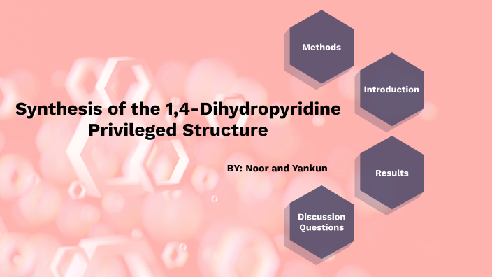 Synthesis of the 1,4-dihydropyridine Privileged Structure by Noor G. on ...