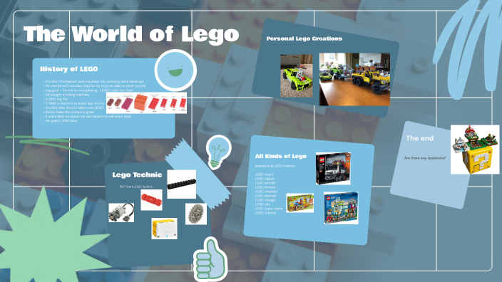 The Evolution of LEGO by on Prezi