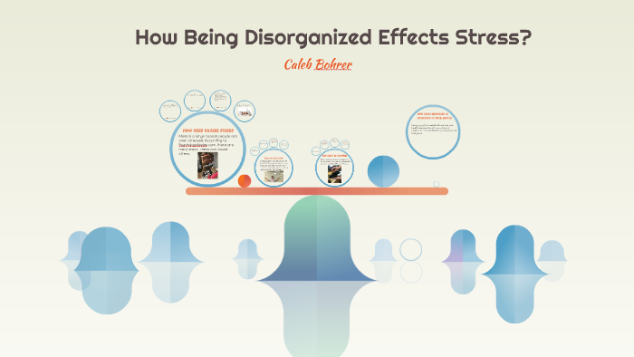 How Does Being Unorganized Affect Stress? by Caleb Bohrer on Prezi