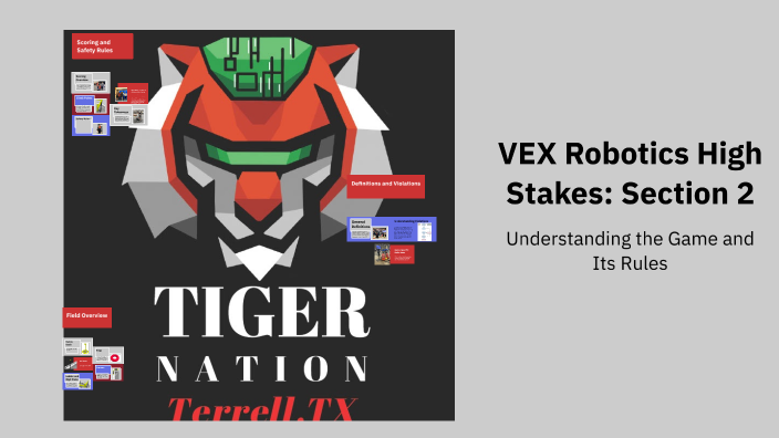 VEX Robotics High Stakes: Section 2 by Kat McClay on Prezi