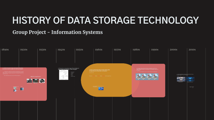 HISTORY OF DATA STORAGE TECHNOLOGY by Mariana Caldeira on Prezi
