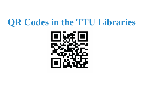 QR Codes & Foursquare by Kimberly Vardeman