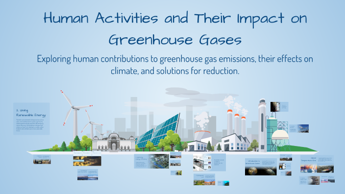 Human Activities and Their Impact on Greenhouse Gases by Courtlyn Davis ...