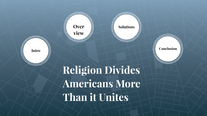 Religion Divides Americans More Than it Unites by Christian Isaac on Prezi