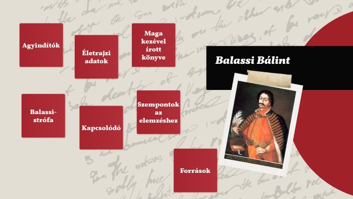 Balassi Bálint életútja by Miákits-Timár Zsuzsanna on Prezi