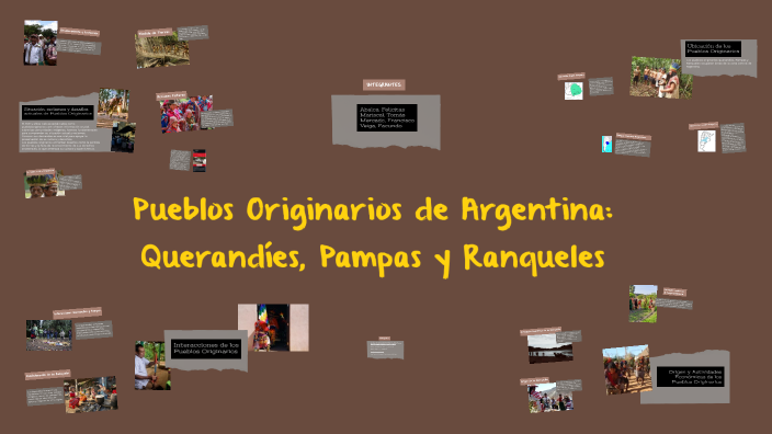 Pueblos Originarios de Argentina: Querandíes, Pampas y Ranqueles by ...