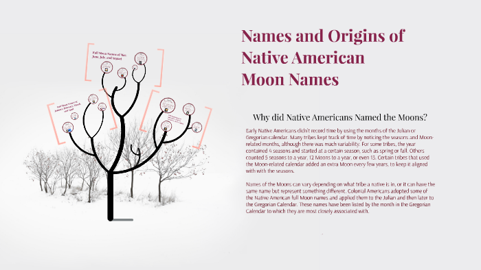 Native American Full Moon Names by Hayley-Jay Kaeo on Prezi