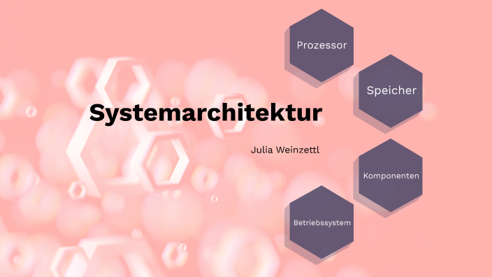 Systemarchitektur by Julia Weinzettl on Prezi