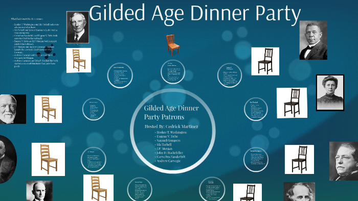 Gilded Age Dinner Party by Cedrick Martinez on Prezi
