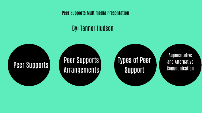 Peer Supports Multimedia Presentation by Tanner Hudson on Prezi