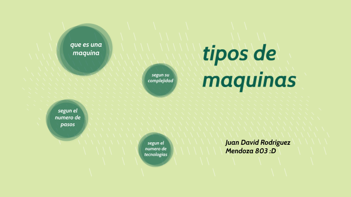 tipos de maquinas by Juan Rodriguez on Prezi