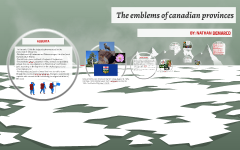 The emblems of Canadian provinces by Nathan Demarco on Prezi