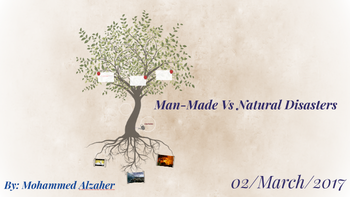 Man-Made Vs Natural Disasters by mohammed alzaher on Prezi