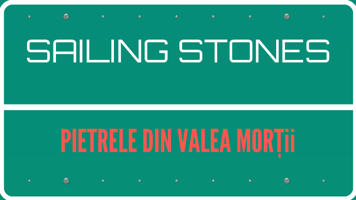 SAILING STONES by mihai tanase