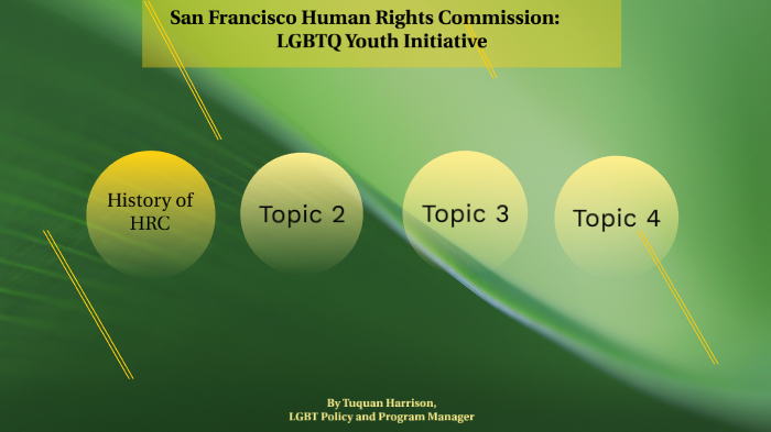 San Francisco Human Rights Commission LGBT Youth Initiative by Tuquan ...