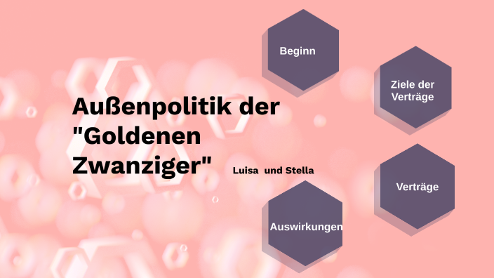 Außenpolitik der Goldenen Zwanziger by Stella Schubert on Prezi