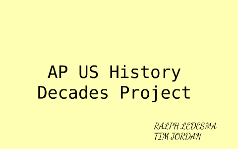 1950's Decade APUSH by Ralph L. on Prezi
