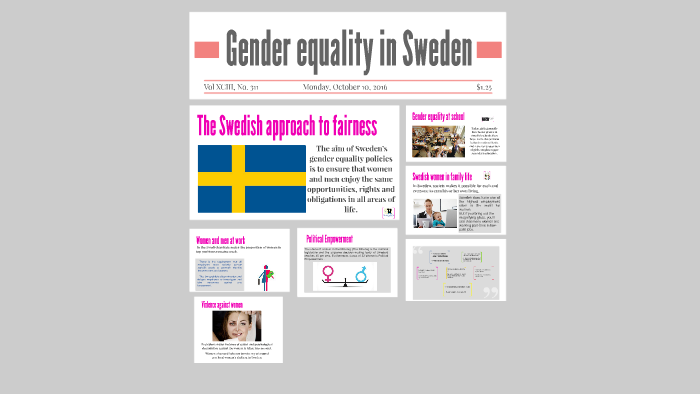 Gender equality in Sweden by Aizhan Kazbek on Prezi