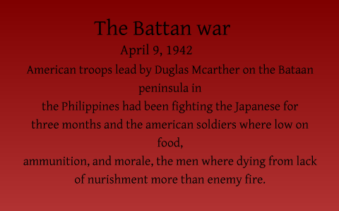 WW2 Bataan death march by Stephanie S. on Prezi
