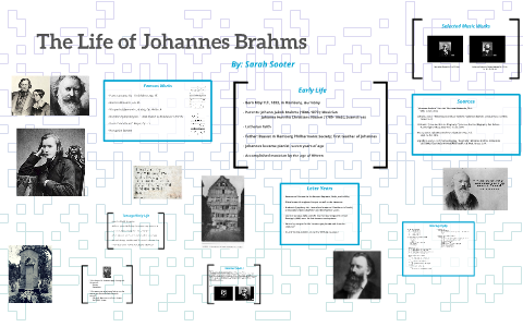 The Life of Johannes Brahms by Sarah S. on Prezi