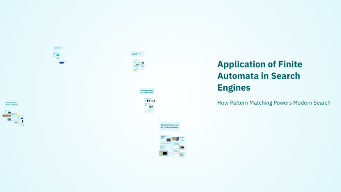 Application of Finite Automata in Search Engines by Aura Jain on Prezi