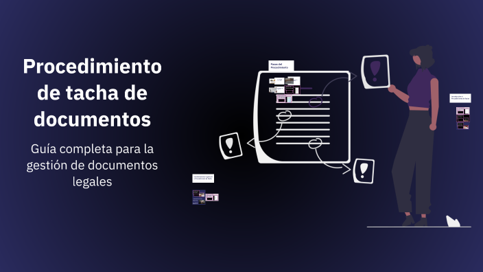Procedimiento de tacha de documentos by Yrianni on Prezi