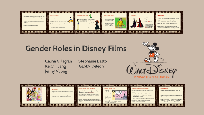 Gender Roles in Disney Films by Jenny Vuong on Prezi