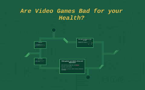 Are Video Games Bad for your Health? by Power Rangers on Prezi