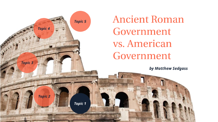 Ancient Roman Government vs. American Government by Matthew Sedgass on ...