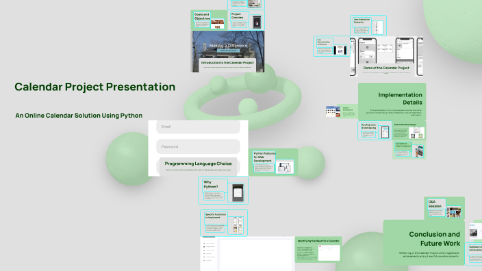 Calendar Project Presentation by Prank Central on Prezi