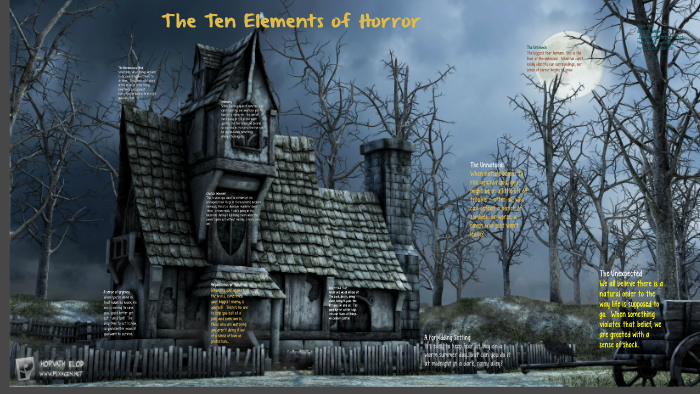 The Ten Elements of Horror by Melanie Bussiere on Prezi