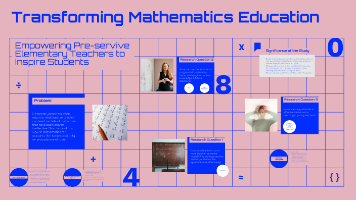 Transforming Mathematics Education by Amanda Jones on Prezi