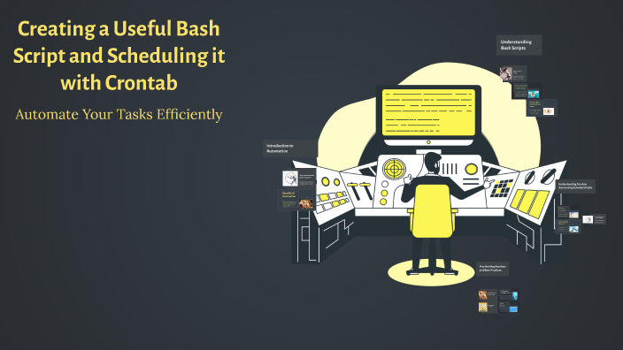 Creating a Useful Bash Script and Scheduling it with Crontab by fds fds on Prezi