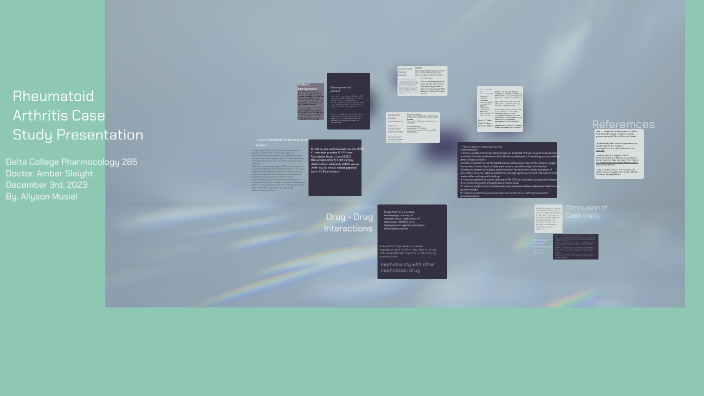 Rheumatoid Arthritis Case Study Presentation by ALLYSON Musiel on Prezi