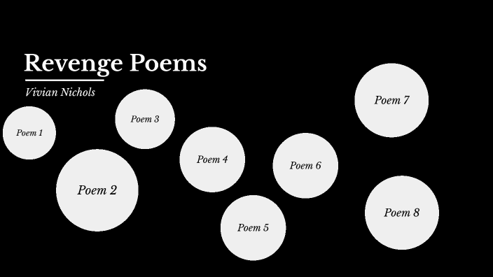 Revenge Poems by vivian nichols on Prezi