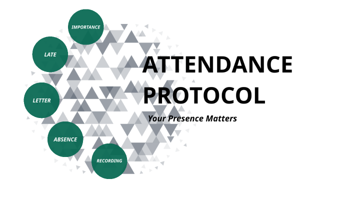 Attendance Protocol by Jermaen Lou U. Gervacio on Prezi
